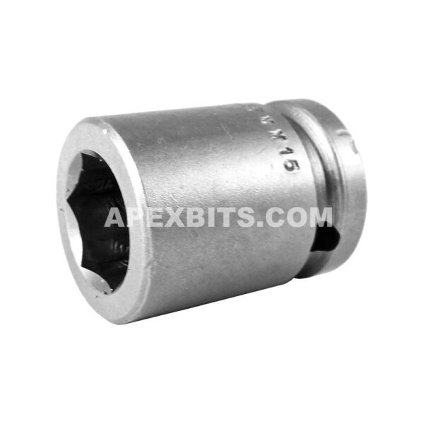 FL-17MM15 Apex 17mm Fast Lead Metric Standard Socket, 1/2'' Square ...