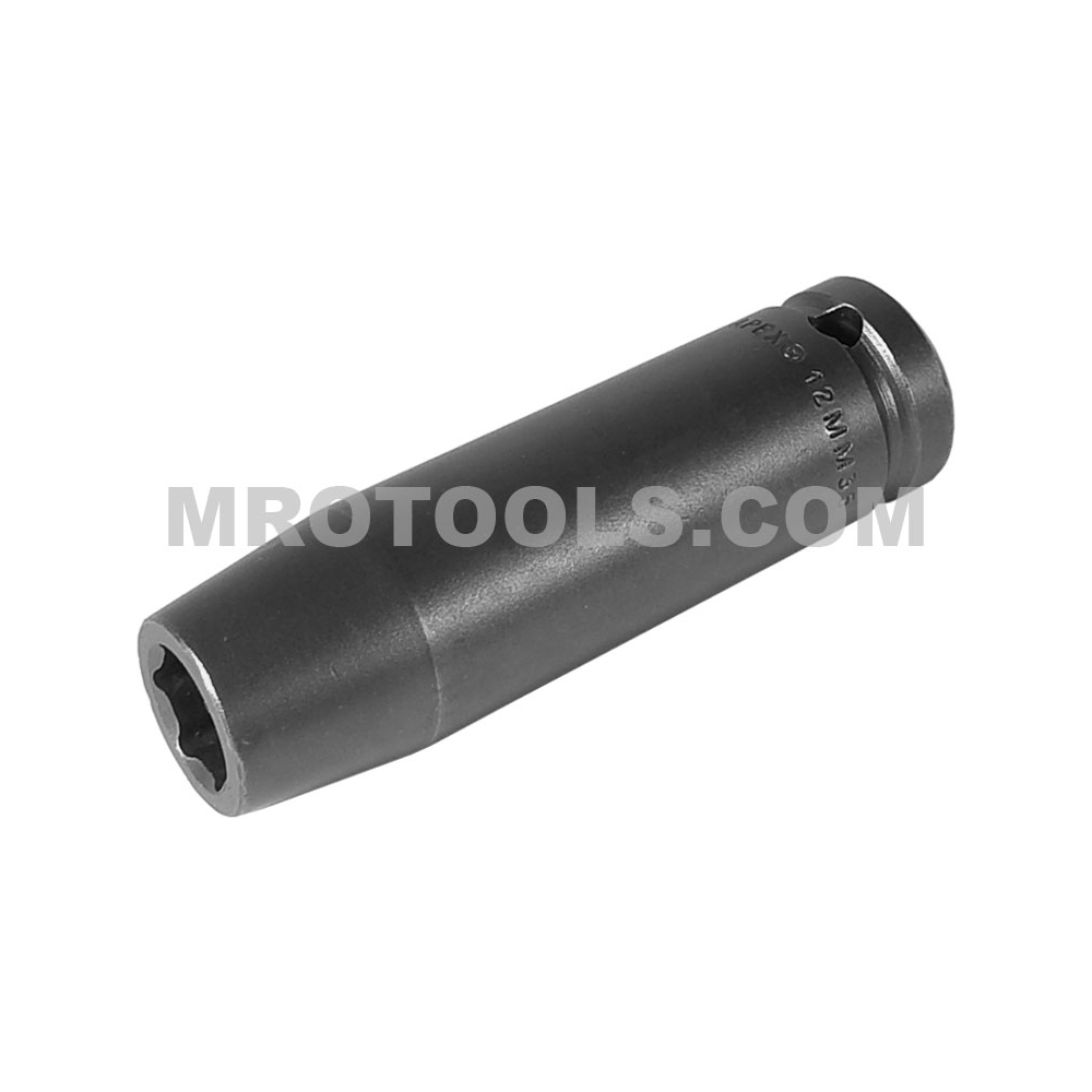 Apex 1/2'' Metric Square Drive Sockets - Dotco Tool
