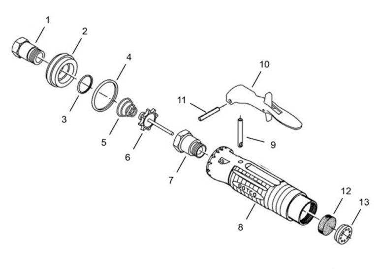 Dotco Tool Product Parts List - Dotco Tool