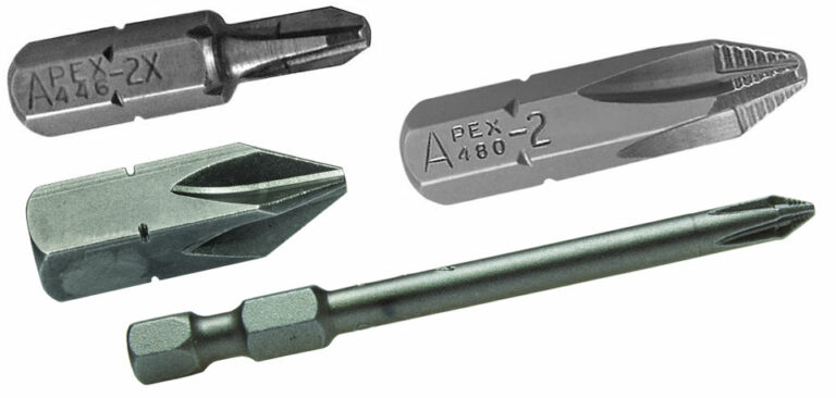 Apex Phillips Screwdriver Bits - Dotco Tool